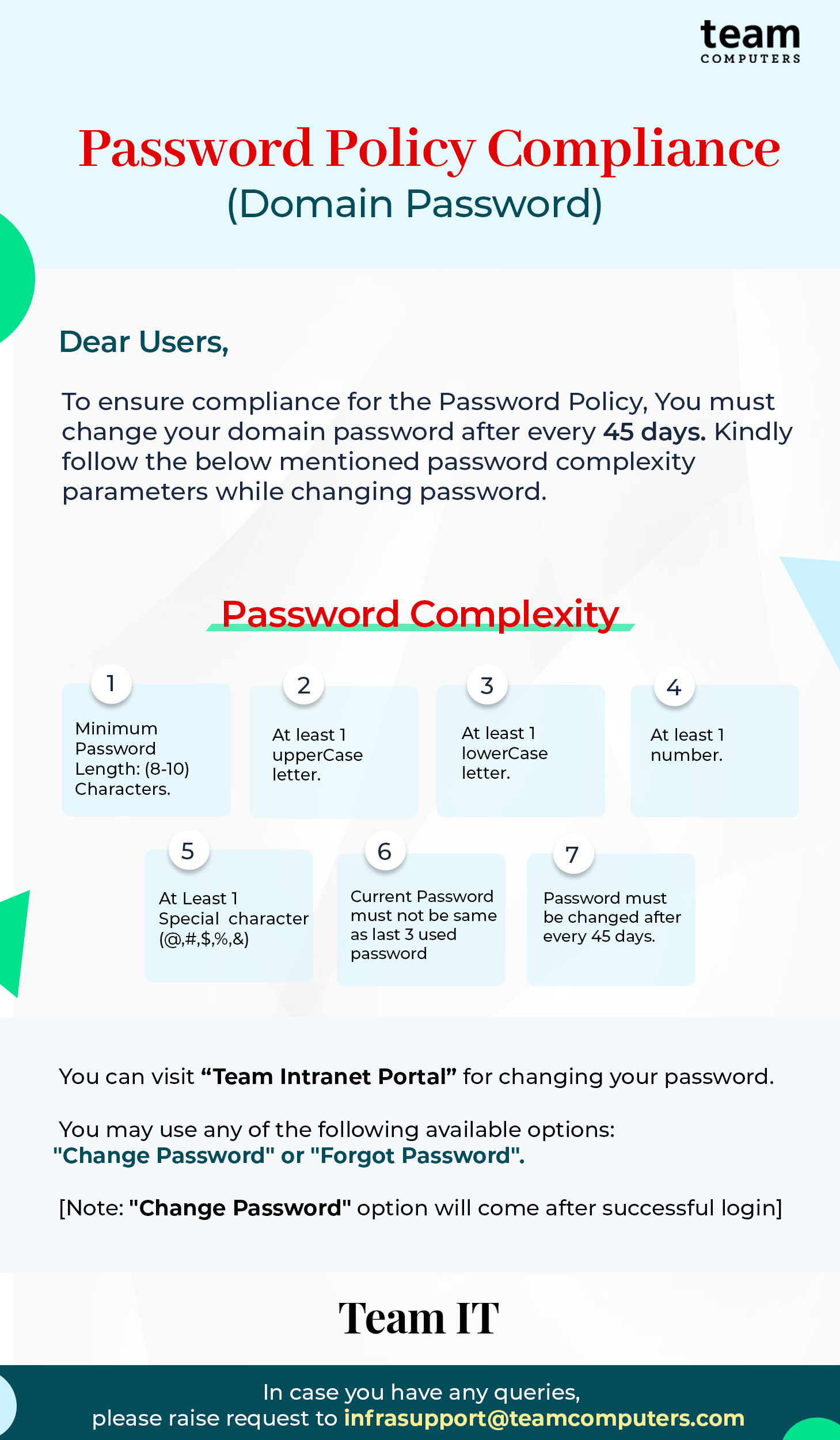 Team Intranet Portal